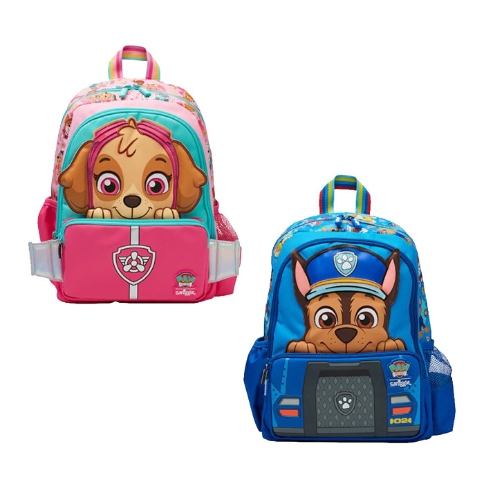 Jual Smiggle Paw Patrol Junior Character Backpack Chase Skye | Shopee ...