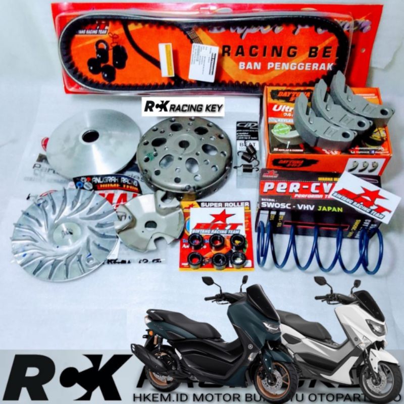 Jual Paket Full Upgrade Kirian CVT Nmax N-Max 2DP Pulley Custom Anti ...