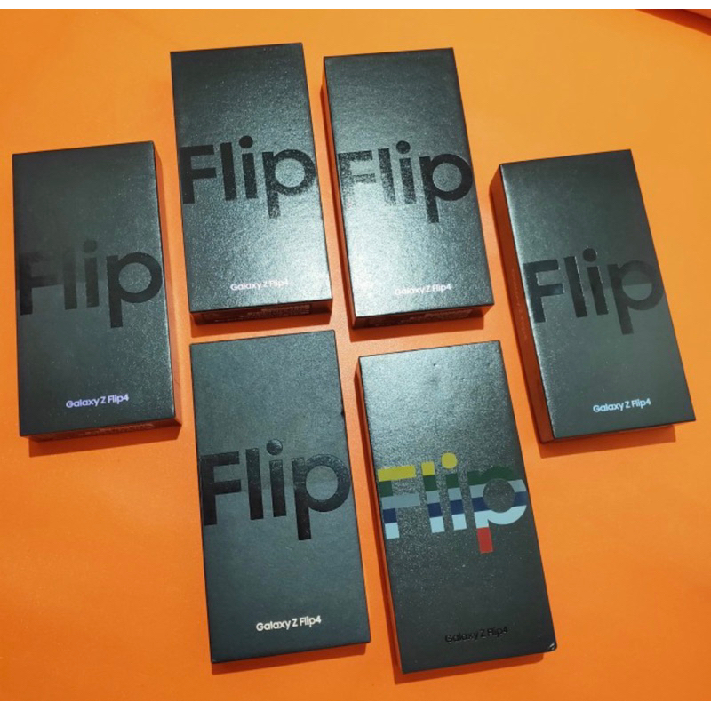 Jual Dus Box Samsung Galaxy Z FLIP 4 Resmi Sein Original Copotan 100% ...