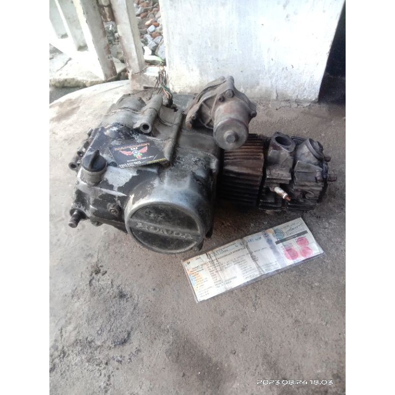 Jual mesin bulat Astrea China merk MAHATOR 110cc tahun 2003 STNK saja ...