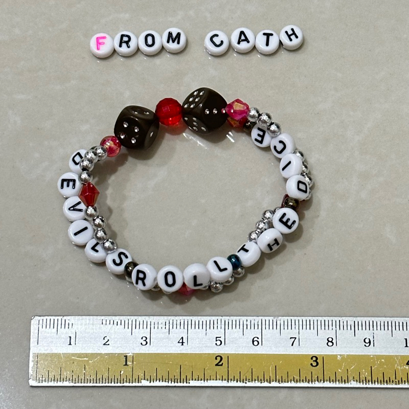 Jual LOVER - taylor swift friendship bead bracelets album songs ...