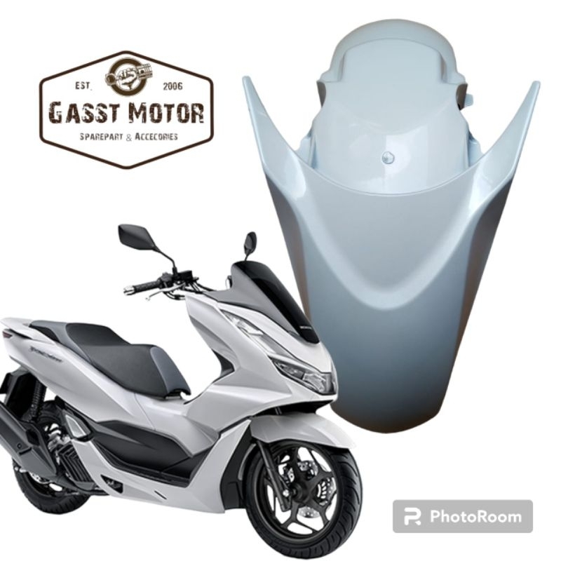 Jual Front Fender Sepakbor Depan Honda PCX 160 New Spakbor Putih th ...