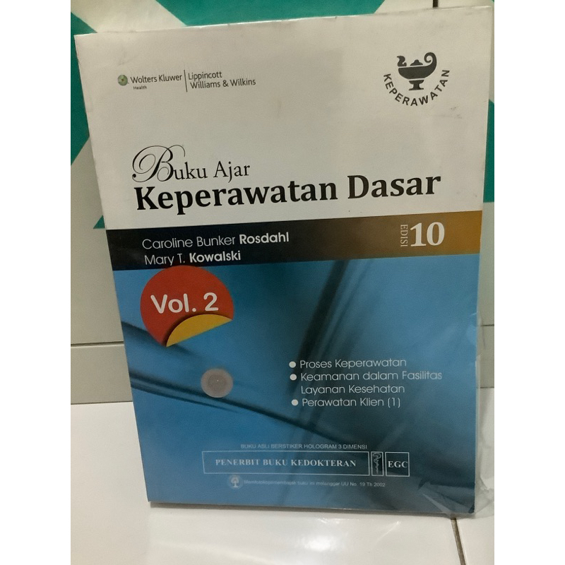 Jual BUKU AJAR KEPERAWATAN DASAR EDISI 10 VOL. 1 | Shopee Indonesia