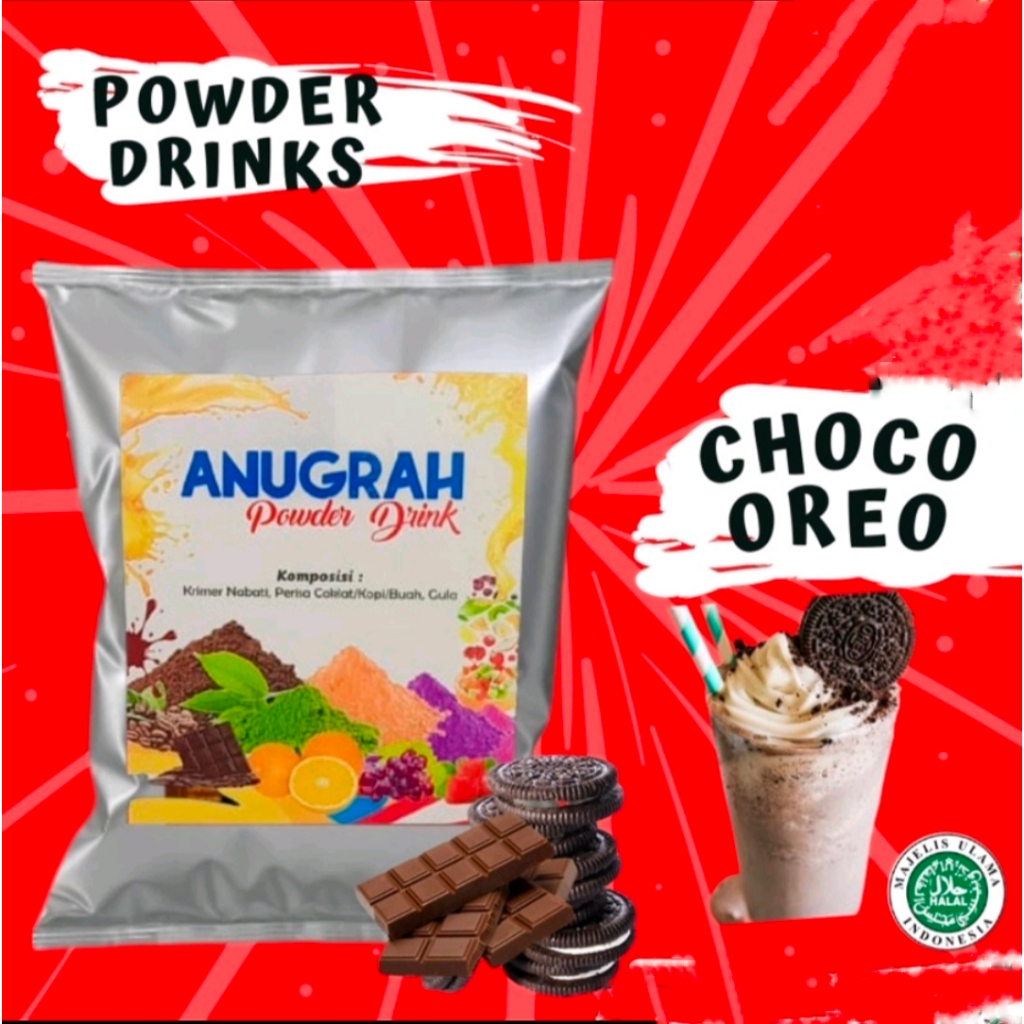 Jual BUBUK MINUMAN RASA CHOCO OREO 1 KG | Shopee Indonesia