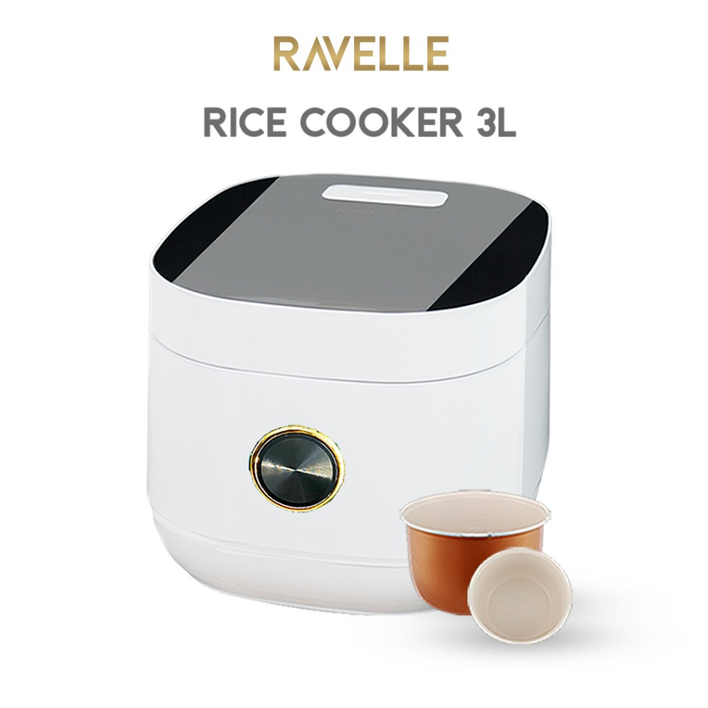 Jual RAVELLE Rice Cooker Digital Low Carbo 3 Liter - Penanak Nasi - Low ...