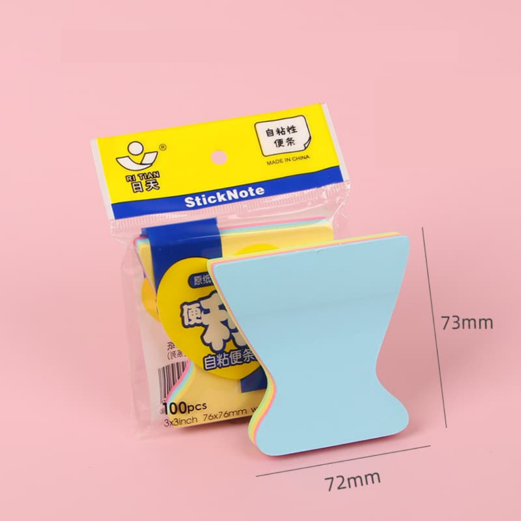 Jual Sticky Note Karakter 4 Warna / Memo Tempel / Kertas Memo Tempel ...