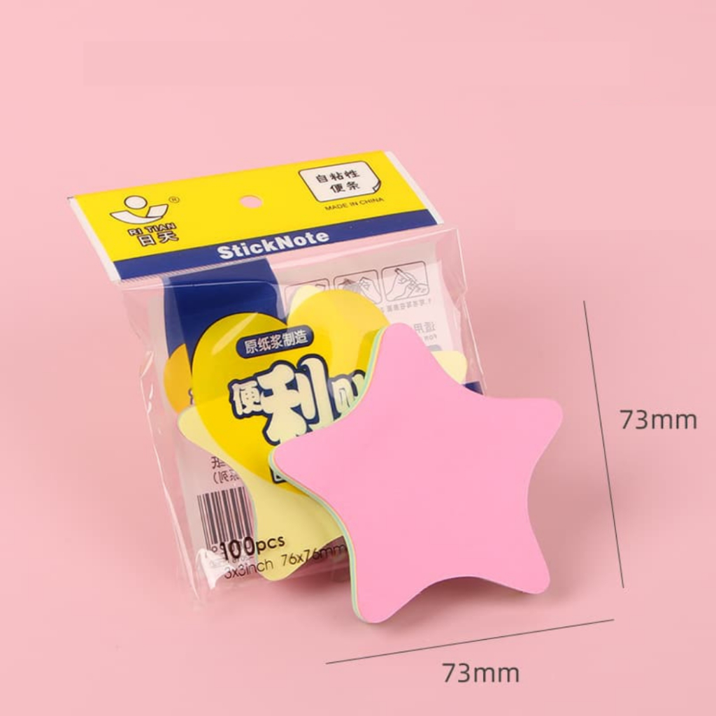 Jual Sticky Note Karakter 4 Warna / Memo Tempel / Kertas Memo Tempel ...