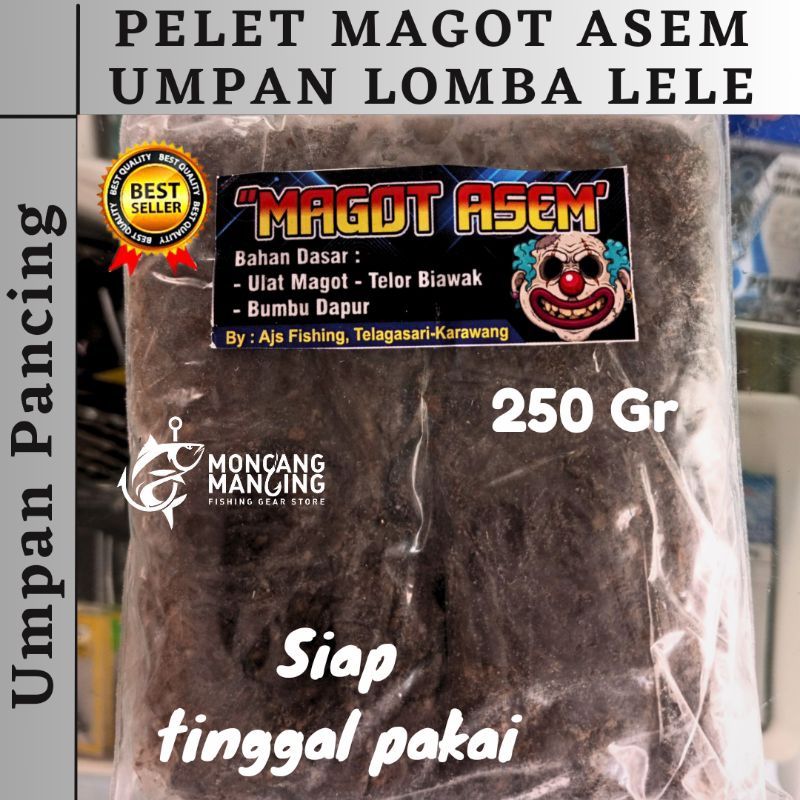 Jual UMPAN PELET MAGOT ASEM BY AJS FISHING OLAHAN MAGGOT REKOMENDASI ...