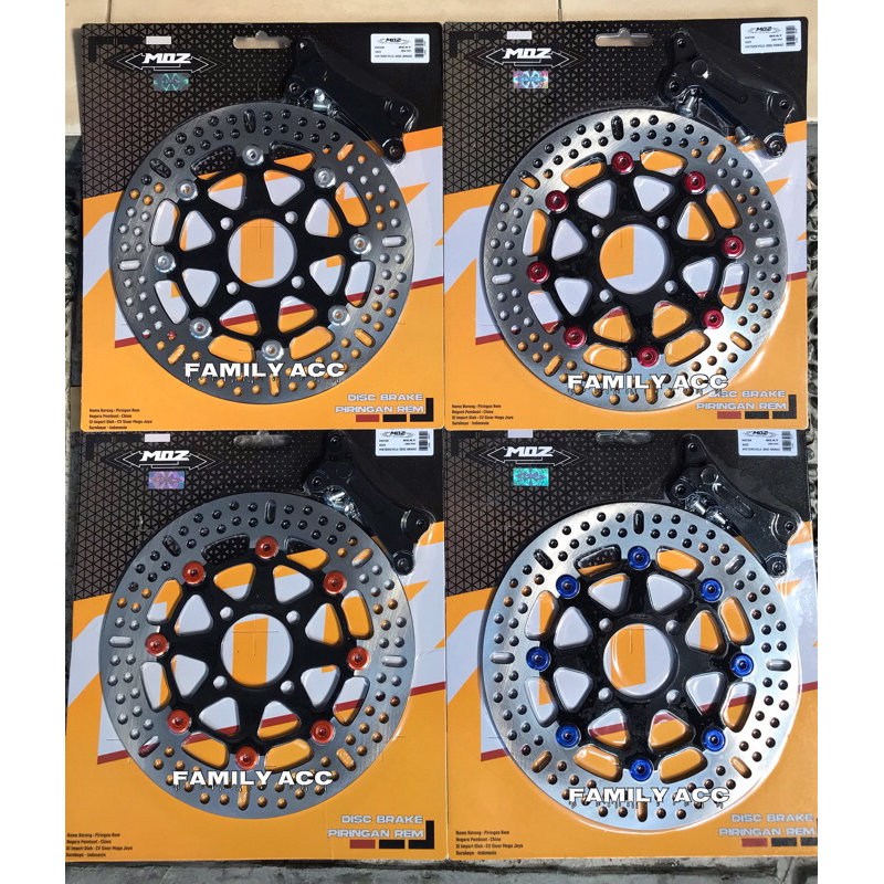 Jual DISC PIRINGAN CAKRAM DEPAN BULAT VARIASI MOZ COPY KTC PLUS BREKET ...