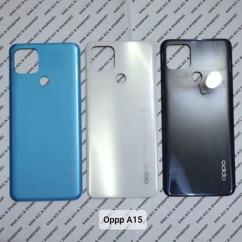 Jual Back Door Casing OPPO A15 / A15S ORIGINAL | BackDoor Cover ...