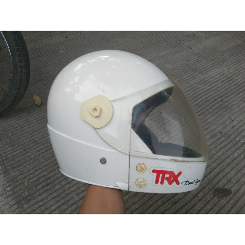 Jual helm trx lawas helm trx jadul original | Shopee Indonesia