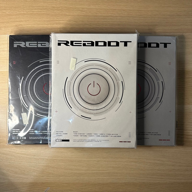 Jual [DAMAGE/ALBUM ONLY] TREASURE 2ND FULL ALBUM REBOOT ALBUM ONLY ...
