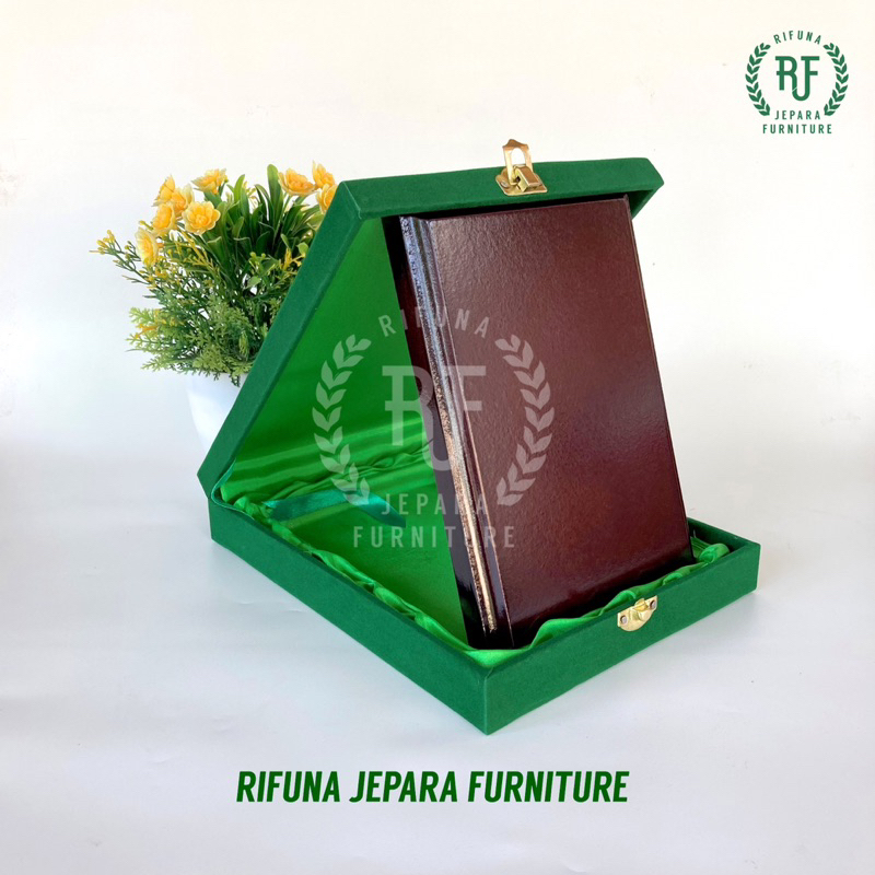 Jual Plakat Kayu Premium POLOS (SET KAYU + BOX) Size M (12cm x 18cm ...