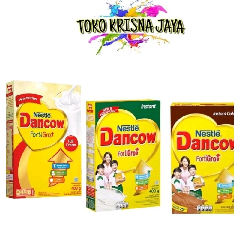 Jual DANCOW FORTIGRO SUSU BUBUK INSTAN | COKELAT | FULL CREAM NETTO 200 ...