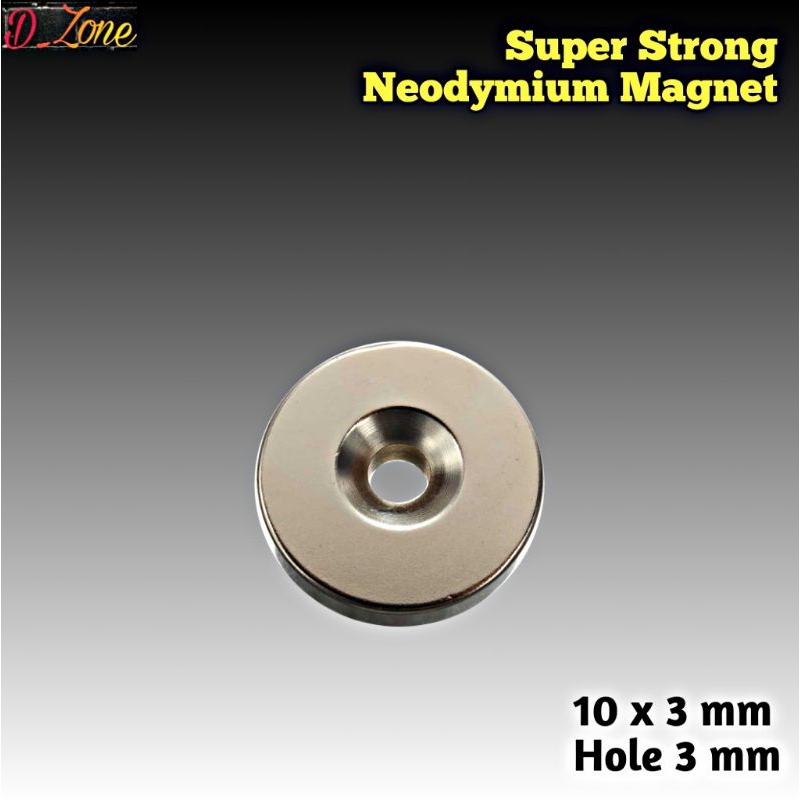 Jual Strong Neodymium Magnet Ring 10x3 mm Magnet Neodymium Super Kuat ...