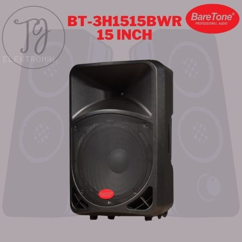 Jual Speaker Portable Wireless Baretone BT-3H1515BWR 15 inch Original ...