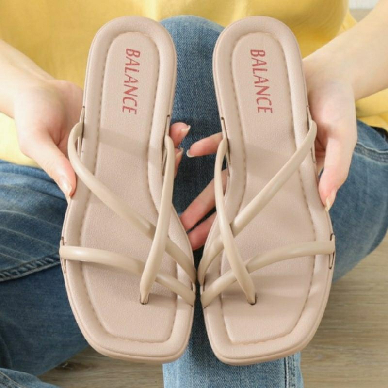 Jual 2301-3 Original Sandal Balance Jepit Selop Silang jempol Wanita ...