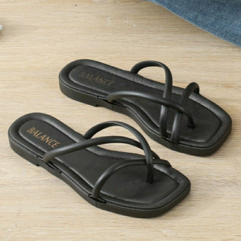 Jual 2301-3 Original Sandal Balance Jepit Selop Silang jempol Wanita ...