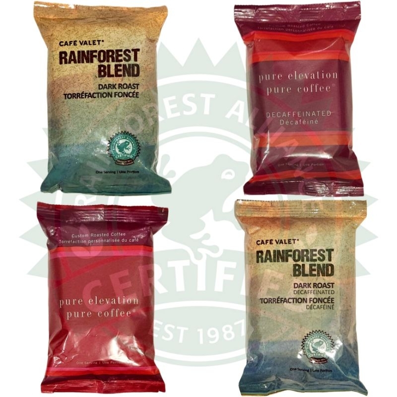 Jual RAINFOREST ALLIANCE CERTIFIED COFFEE CAFE VALET RAINFOREST BLEND ...