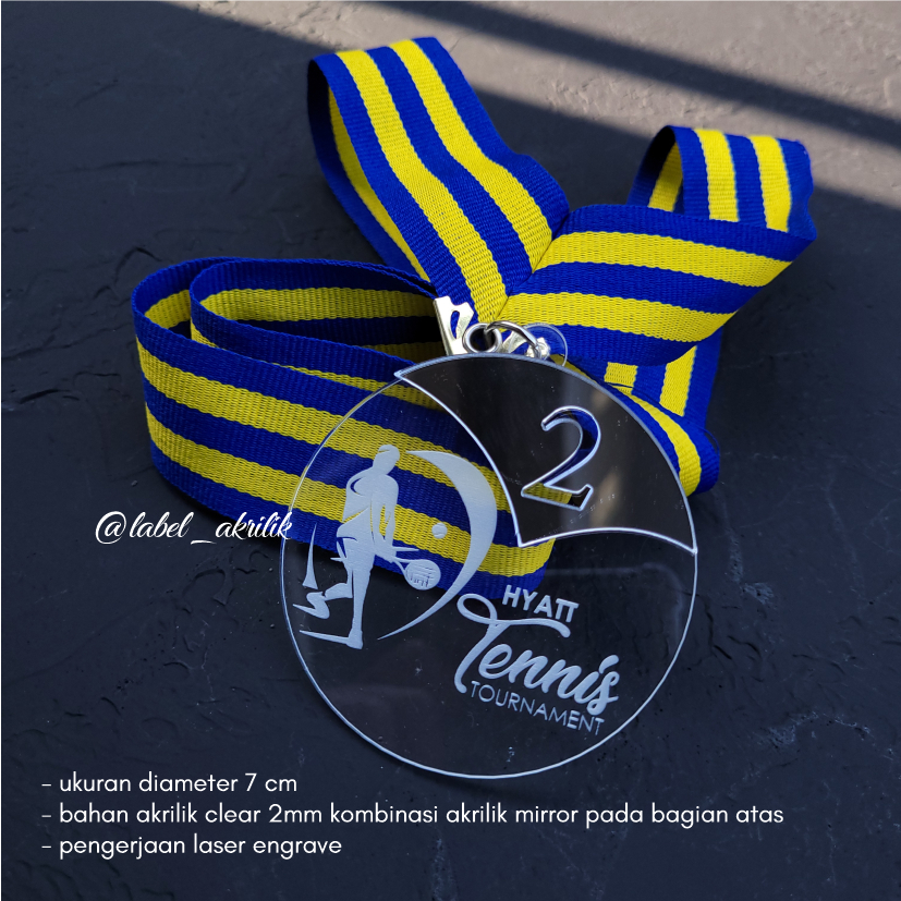 Jual Medali Custom Akrilik/ Medali Wisuda Graduation/ Medali Kejuaraan | Shopee Indonesia