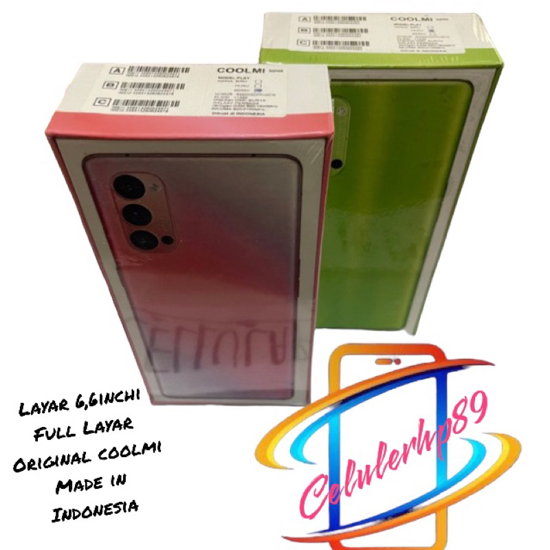Jual COOLMI PLAY ANDROID OREO 4/64GB TERDAFTAR IMEI BRG BARU SEGEL ...