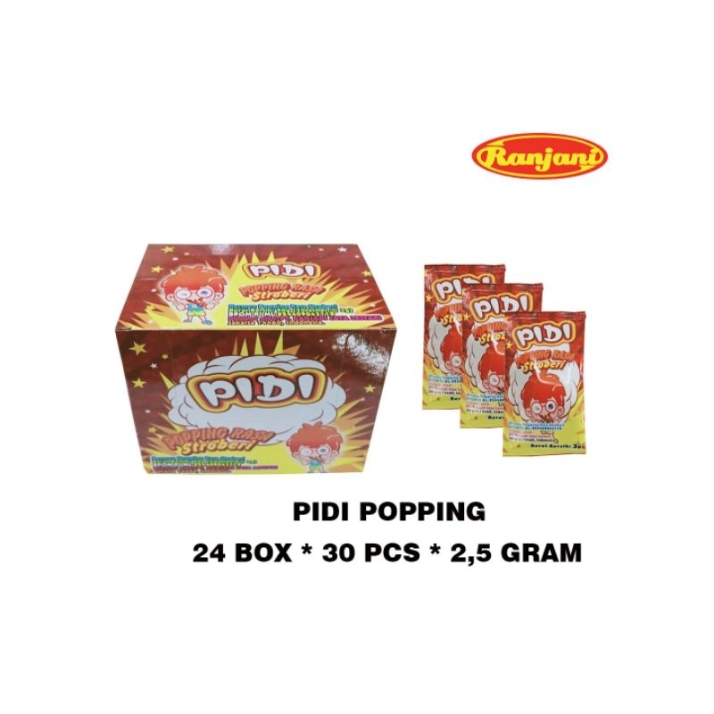 Jual Permen Cemilan Snack Pidi Popping Ledak Meledak Mainan Anak Murah ...