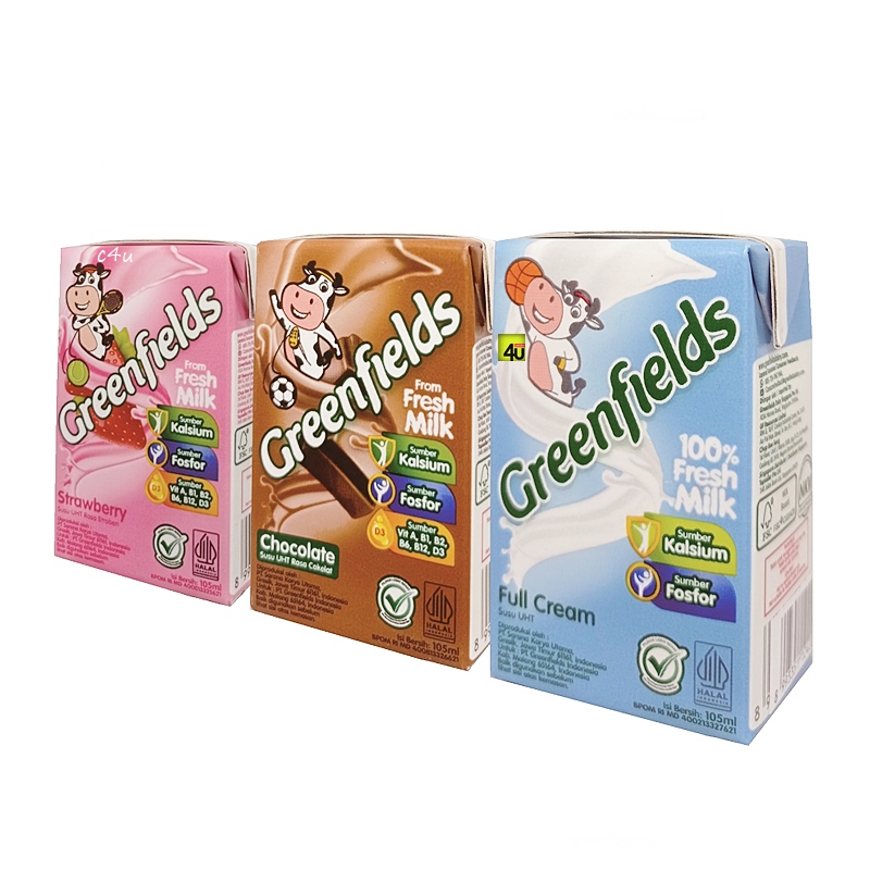 Jual Greenfields - Susu UHT for Kids - 105 ml | Shopee Indonesia