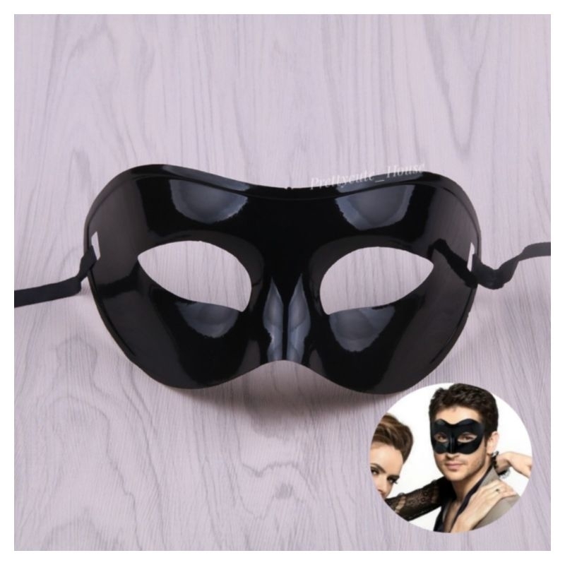 Jual Topeng Polos Zorro / Topeng Pesta Simple / Topeng Batman Superhero ...