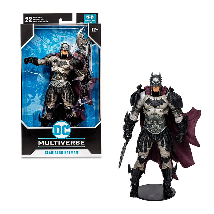 Jual McFarlane DC Multiverse 7" Gladiator Batman Figure (Dark Knights ...