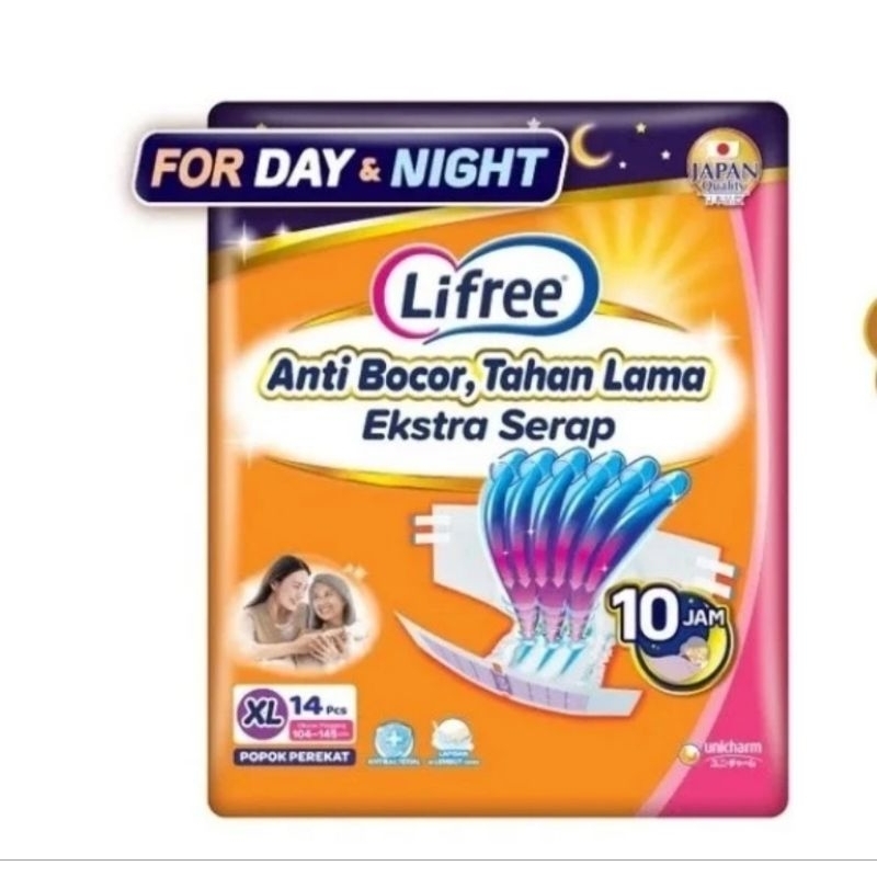 Jual lifree popok perekat dewasa orang tua medium pack | Shopee Indonesia