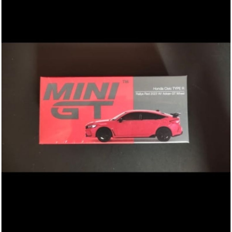 Jual Mini GT 546 - HONDA CIVIC TYPE R RALLYE RED 2023 W/ ADVAN GT WHEEL ...