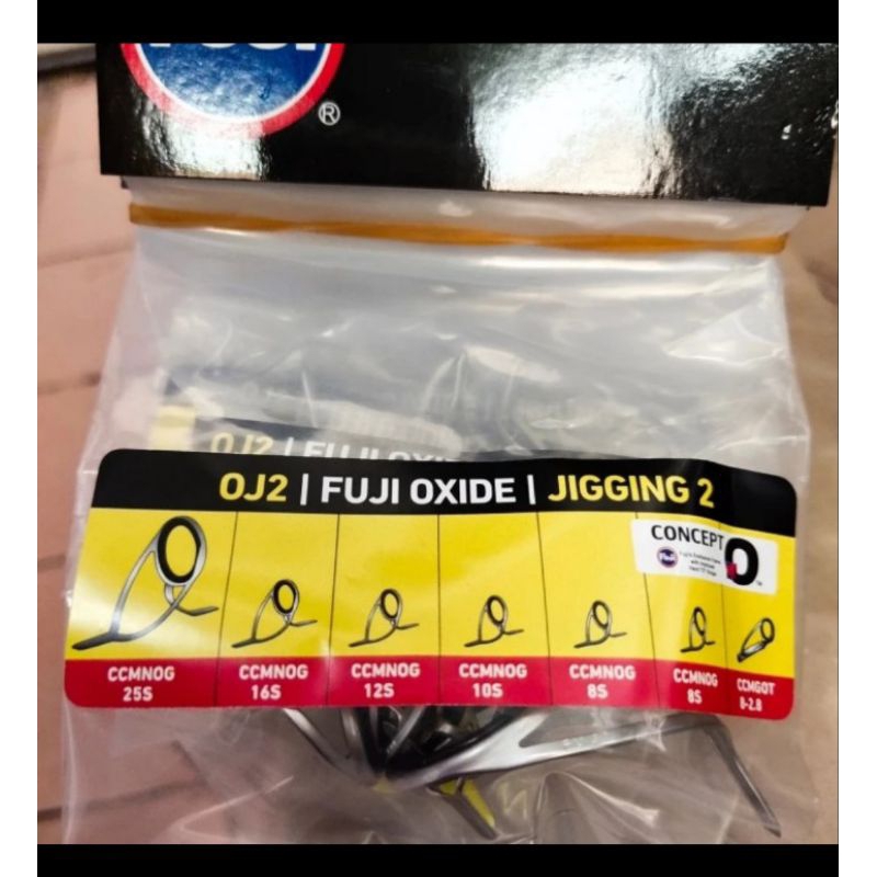 Jual ring joran fuji set untuk jigging set original fuji cincin joran ...