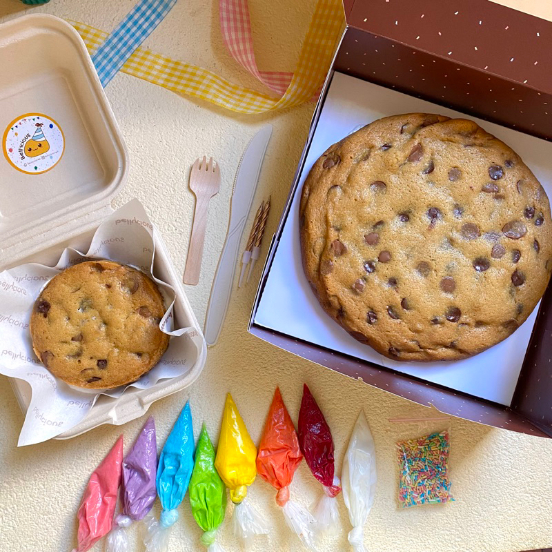 Jual DIY KIT bento cookie giant cookie bento cake soft cookies ...