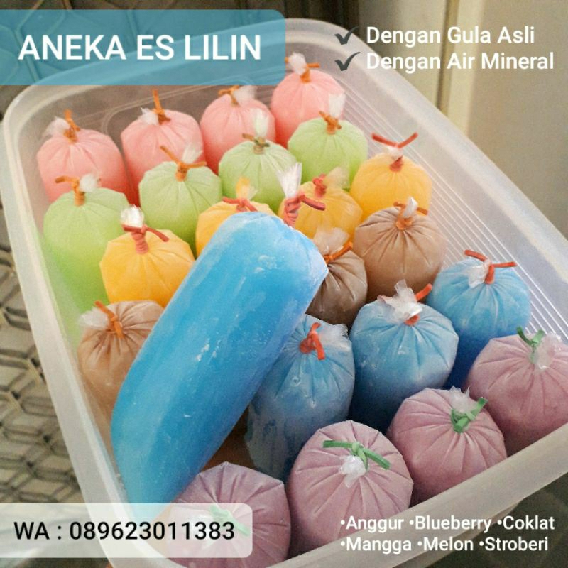 Jual ES LILIN Aneka Rasa | Shopee Indonesia