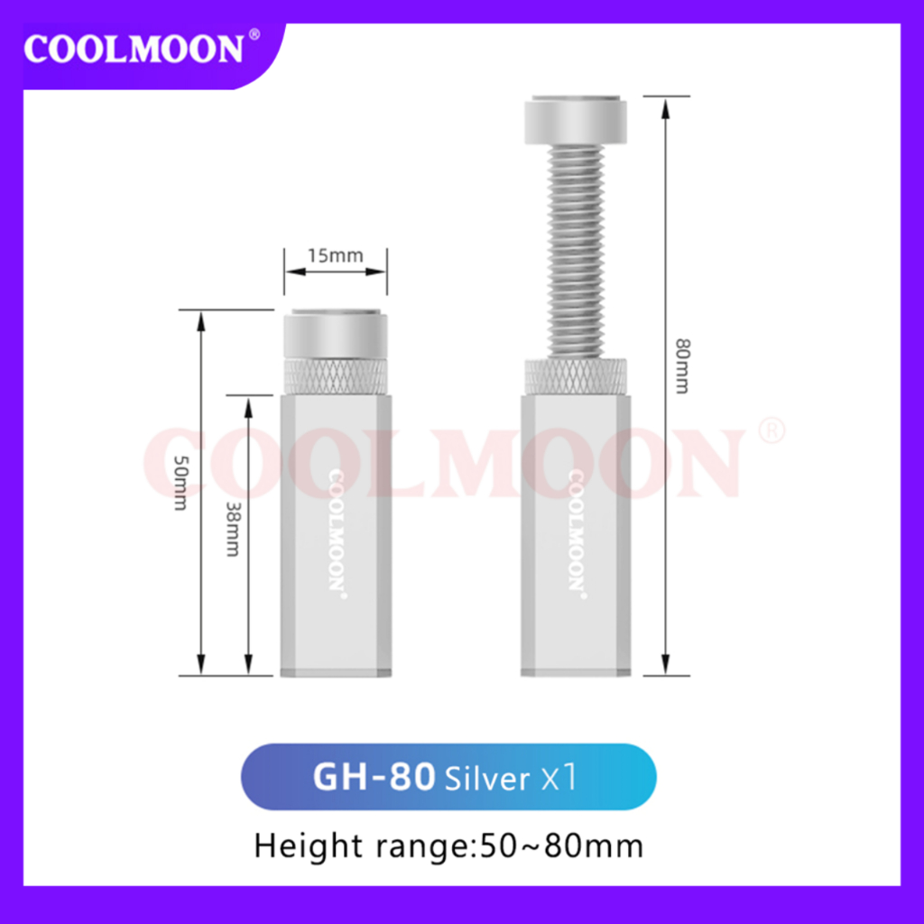Jual Coolmoon VGA Holder Standing graphic card stander Bracket | Shopee ...