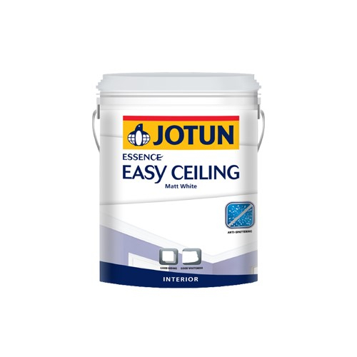 Jual CAT KHUSUS PLAFON GIPSUM/GRC/TRIPLEK JOTUN EASY CEILING (18 LITER ...