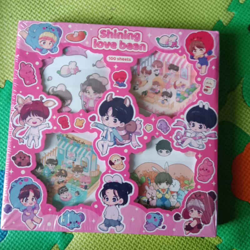 Jual Stiker Momo 100pcs , 50pcs , 25pcs Lotso Kuromi Melodi cinnamon ...