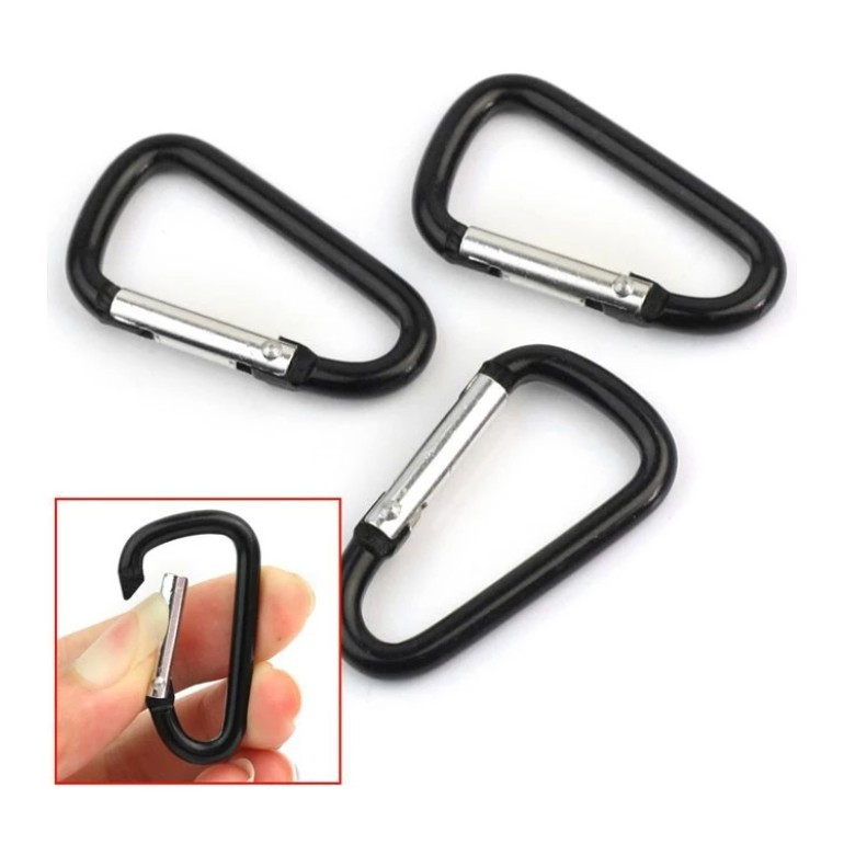 Jual Gantungan Carabiner Keychain Lock Polos Buckle Mini Gantungan ...