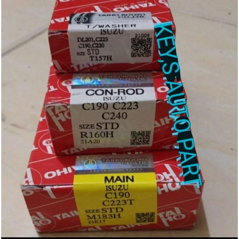 Jual METAL SET DUDUK JALAN BULAN STD ISUZU PANTHER 2,3 C223 TAIHO JAPAN | Shopee Indonesia