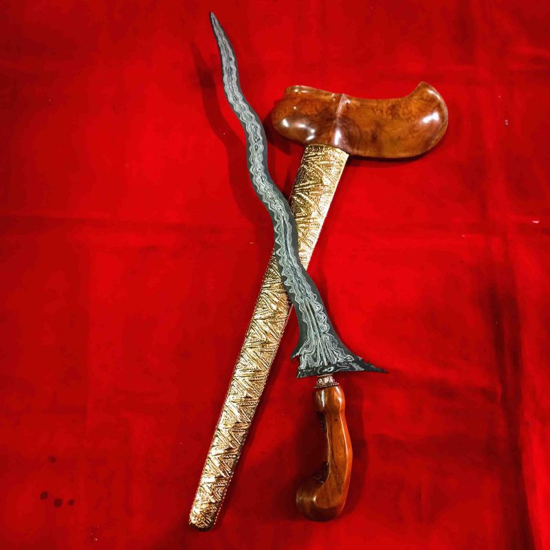 Jual Koleksi Keris Balebang Luk 7 Pamor Untu Walang Kamardikan Surakarta Asli Kuno | Shopee ...
