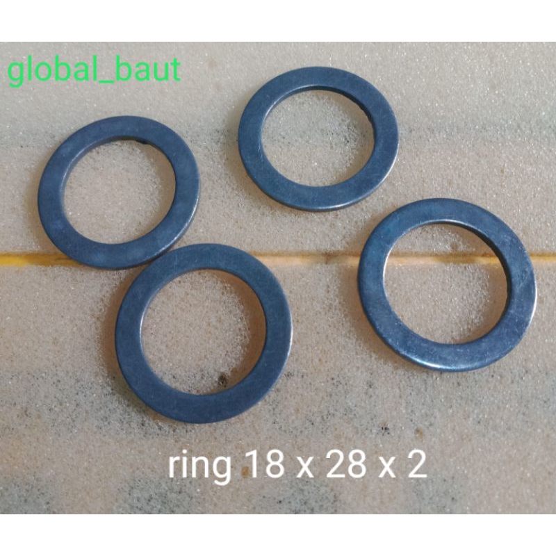Jual ring plat 18 x 28 x 2mm( ring roda bagian dalam ) harga 1 pcs ...