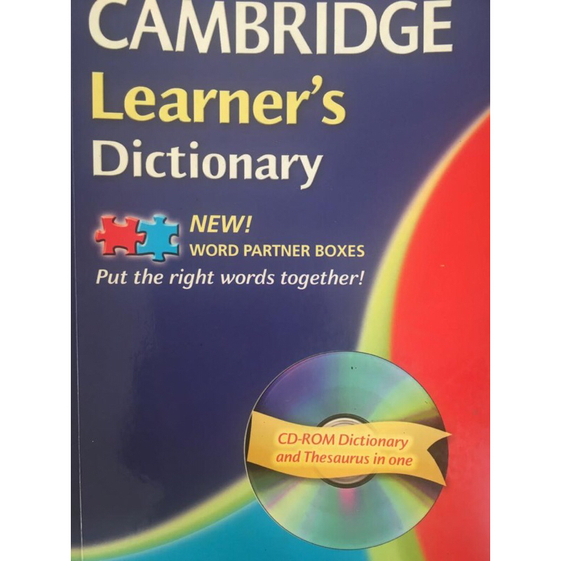 Jual Buku CAMBRIDGE LEARNER’s DICTIONARY Third Edition (Tanpa CD ROM ...