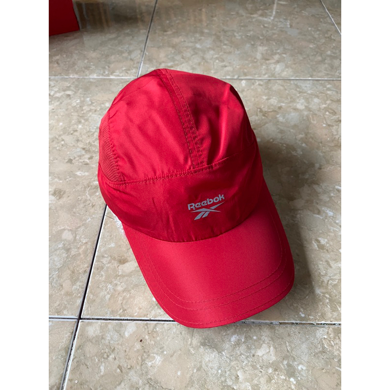Jual REEBOK RUNNING CAP/ TOPI REEBOK ORIGINAL MAP | Shopee Indonesia