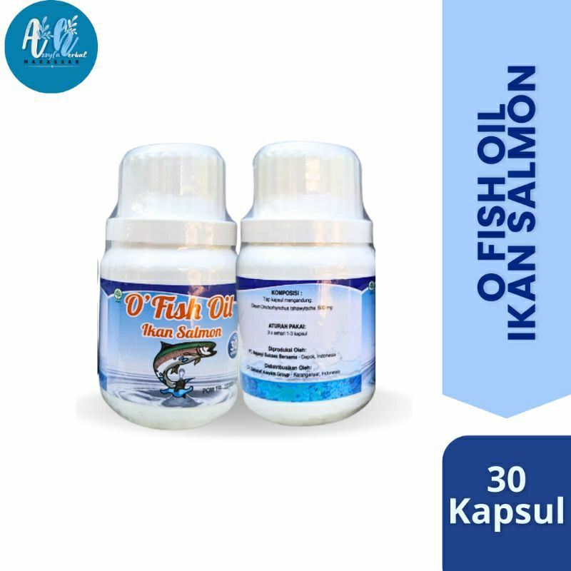 Jual O Fish Oil Minyak Ikan Salmon 30 Kapsul | Shopee Indonesia