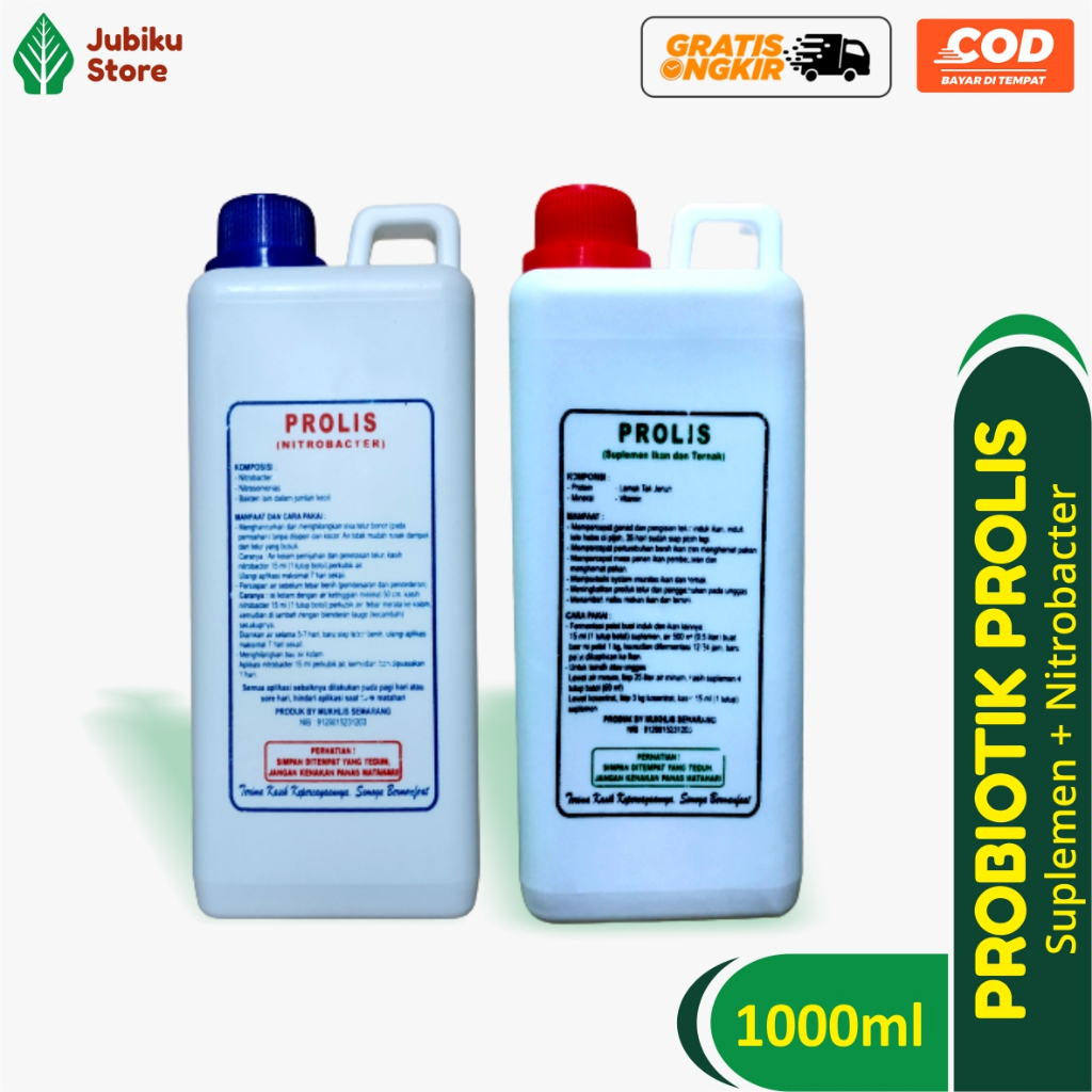 Jual PROBIOTIK IKAN Ternak (Nitrobacter, Suplemen Pertumbuhan Ikan ...