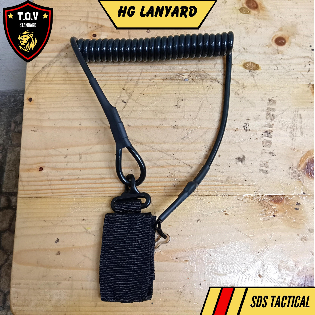 Jual Tali Sling Pengaman Pistol Safety Tactical Gun Lanyard | Shopee ...