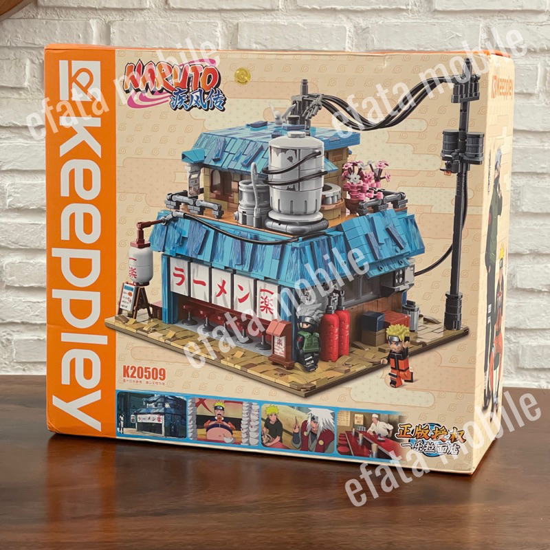 Jual Keeppley Naruto Shippuden Ichiraku Yile Ramen Shop Bricks | Shopee ...