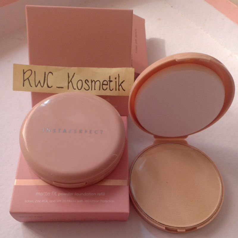 Jual Refill Instaperfect MATTE FIT Powder Foundation | Instaperfect ...