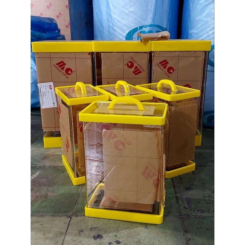 Jual Tempat Display Acrylic Buah Segar 20x12 T35 cm 7 Liter Minuman ...