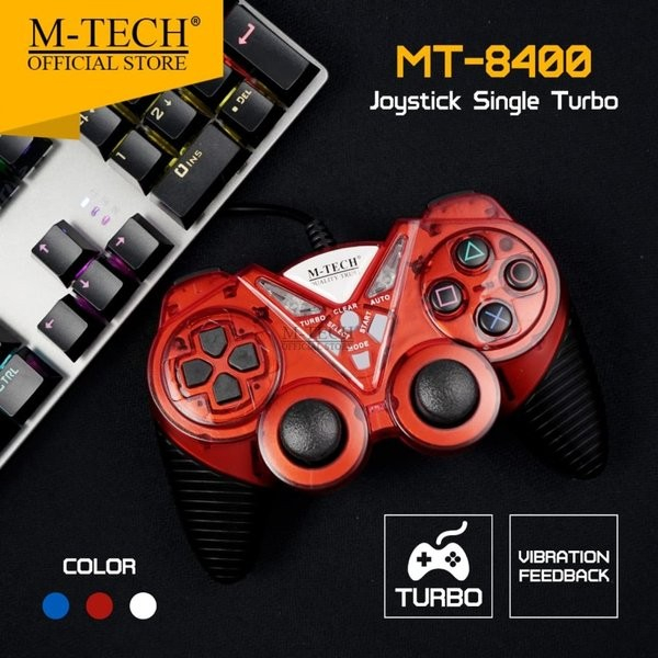 Jual GAMEPAD SINGLE TURBO 8400 M-Tec Stick PC Laptop PS | Shopee Indonesia